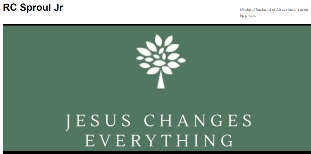 AUDIO PODCAST AS GUEST OF R C SPROUL JR AND LISA SPROUL, PART 1